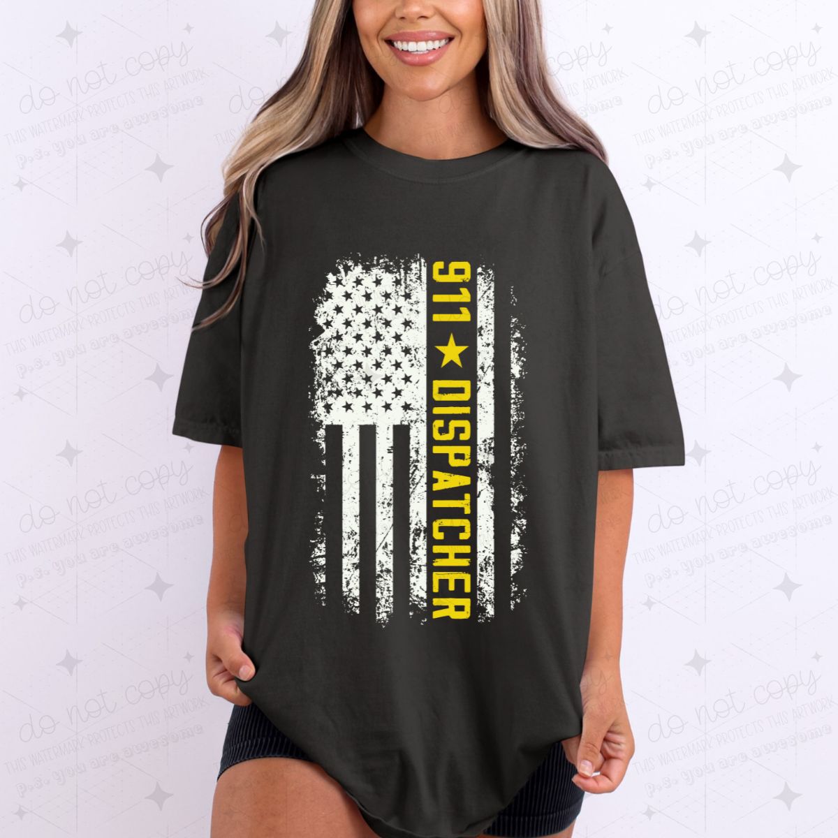 911 DISPATCHER - DTF TRANSFER – shopollieandco