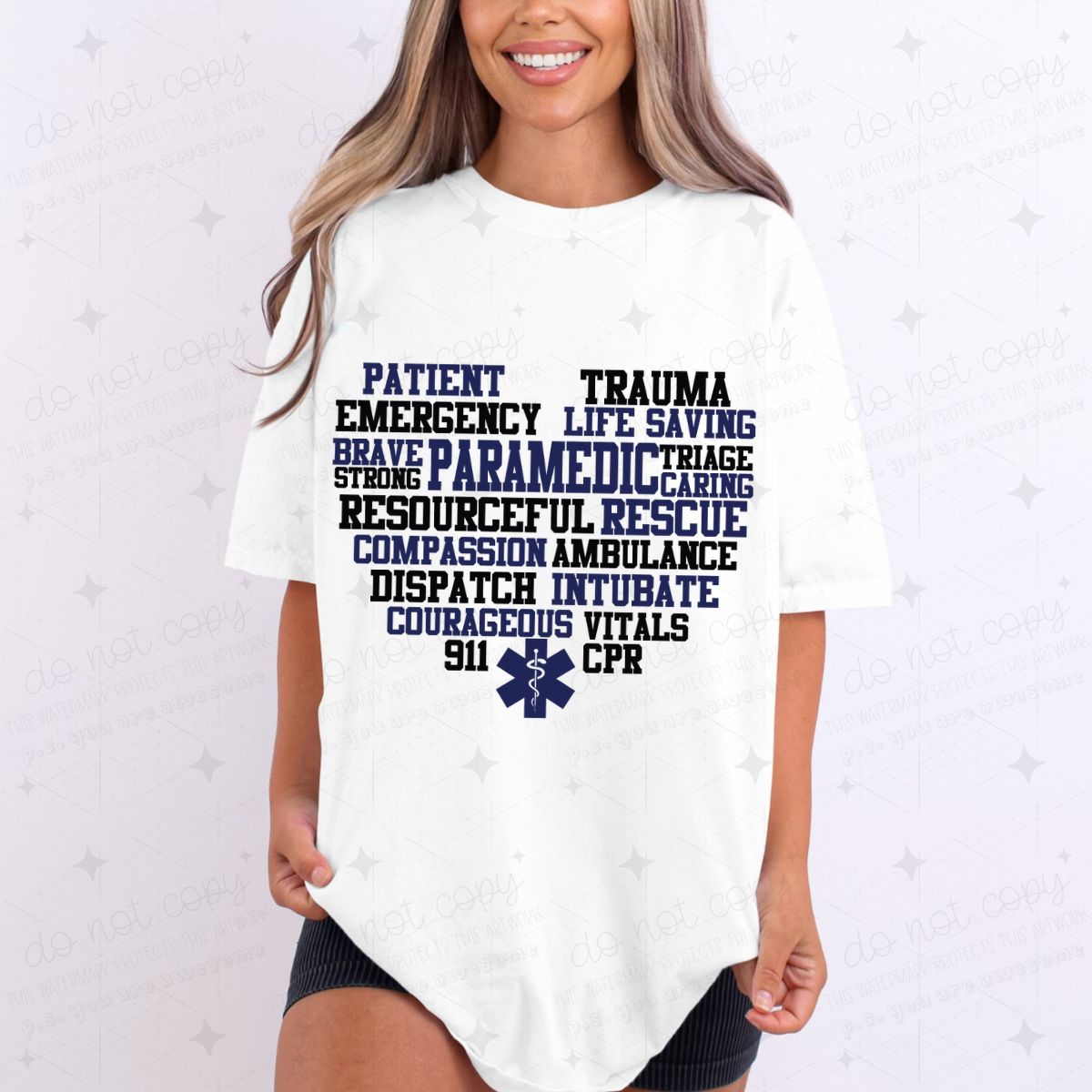 PARAMEDIC - DTF TRANSFER – shopollieandco