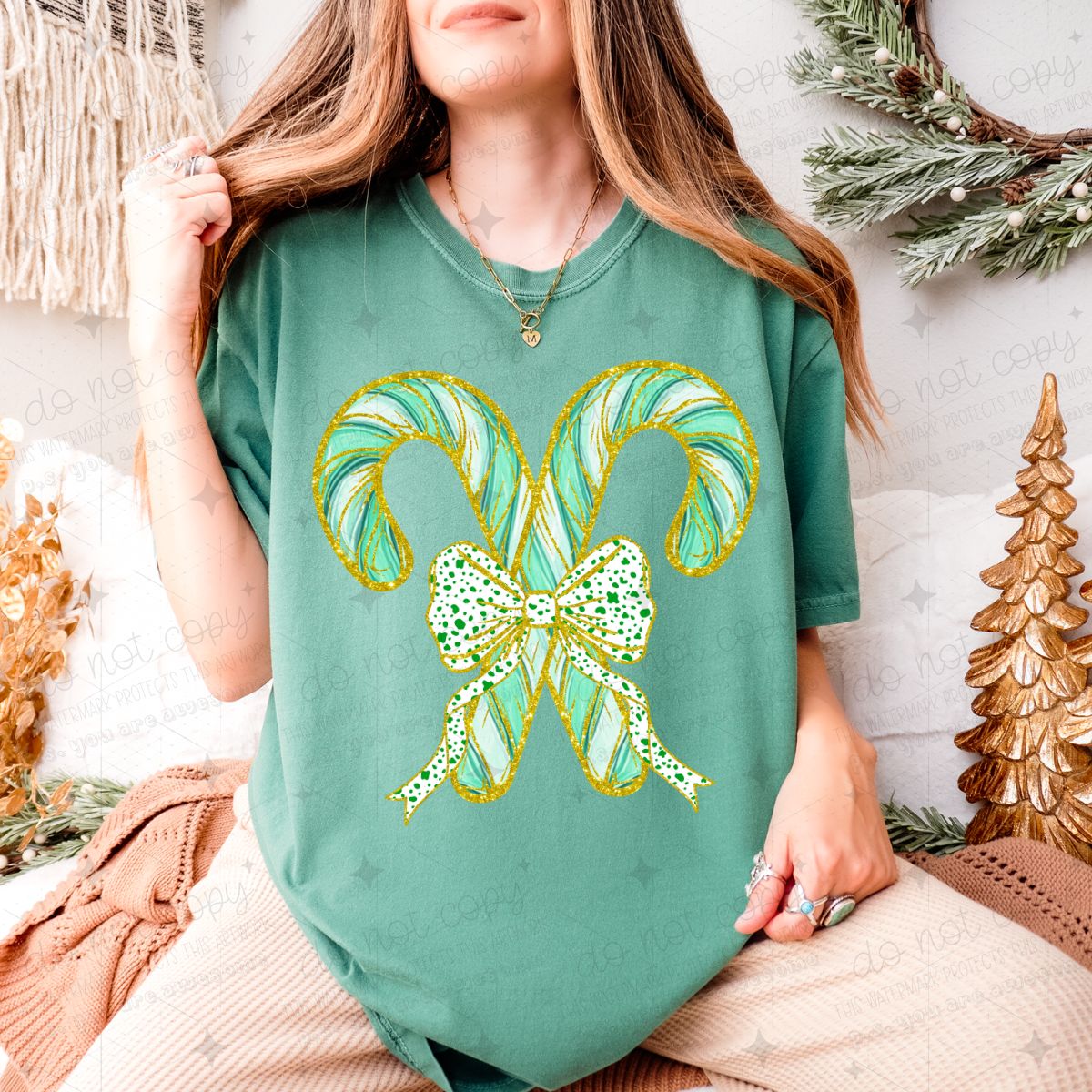 COQUETTE CANDY CANES - DTF TRANSFER – shopollieandco