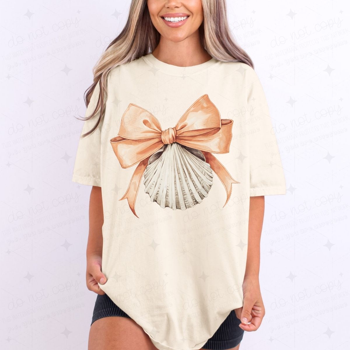 COQUETTE SEA SHELL - DTF TRANSFER – shopollieandco