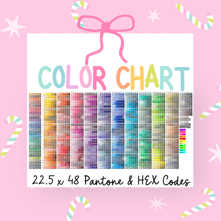 Pantone Color Chart with Hex Codes – shopollieandco